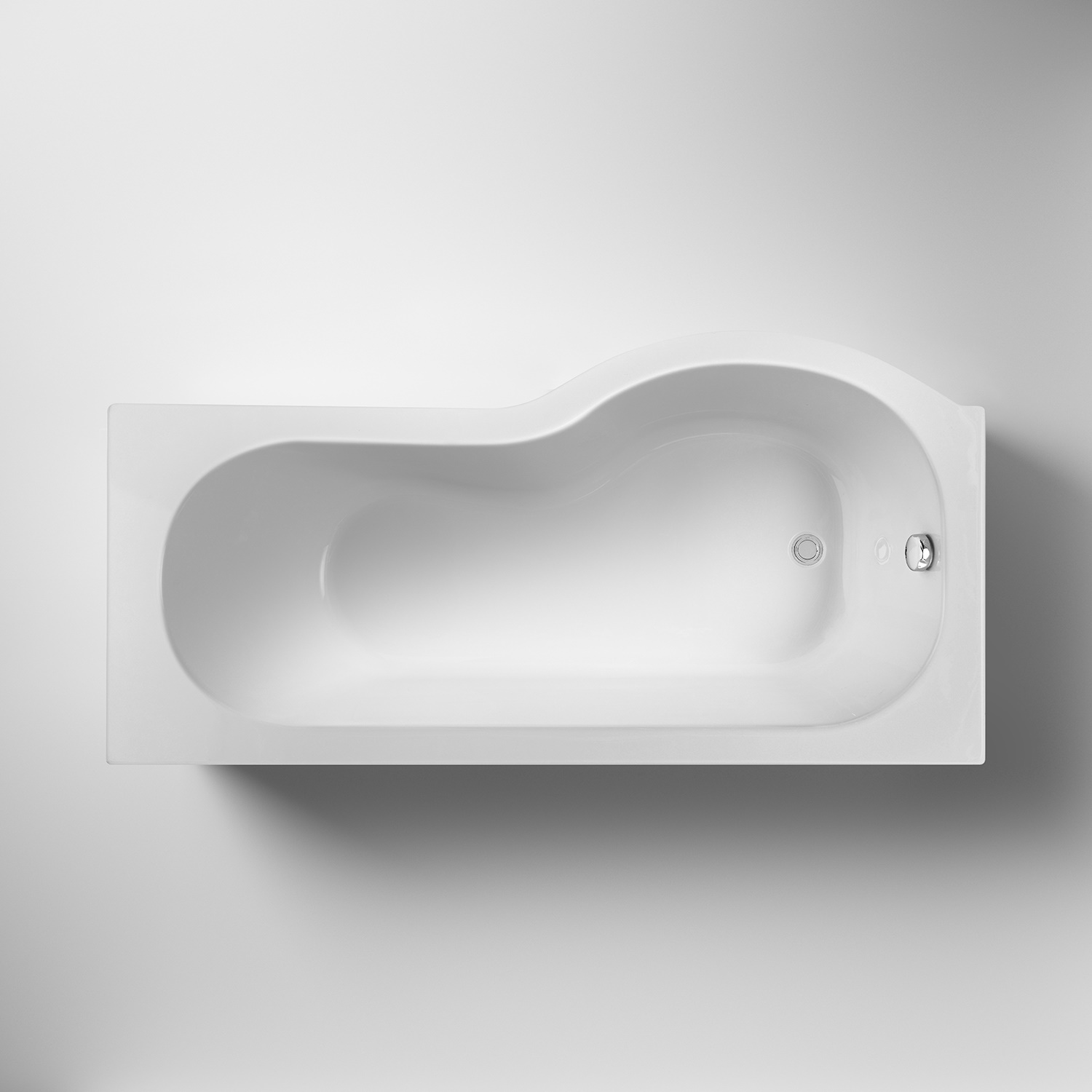 nuie - P Shape Shower Baths